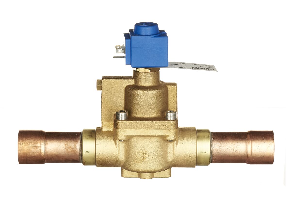 Castel Solenoid Valve 1 3/8" Solder 1078/11A7 from Reece