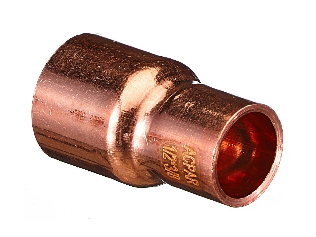 Ardent Copper Reducer 1 2 ID X 3 8 ID Bag Of Of 2 From Reece