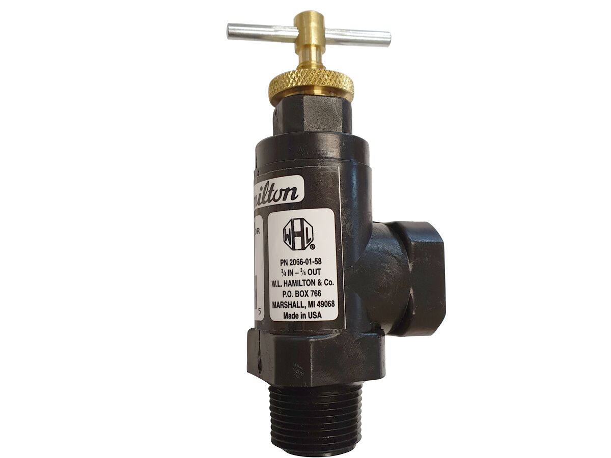 Pressure Regulator Valve 0-150 Pounds Per Square Inch 20mm Nylon from Reece