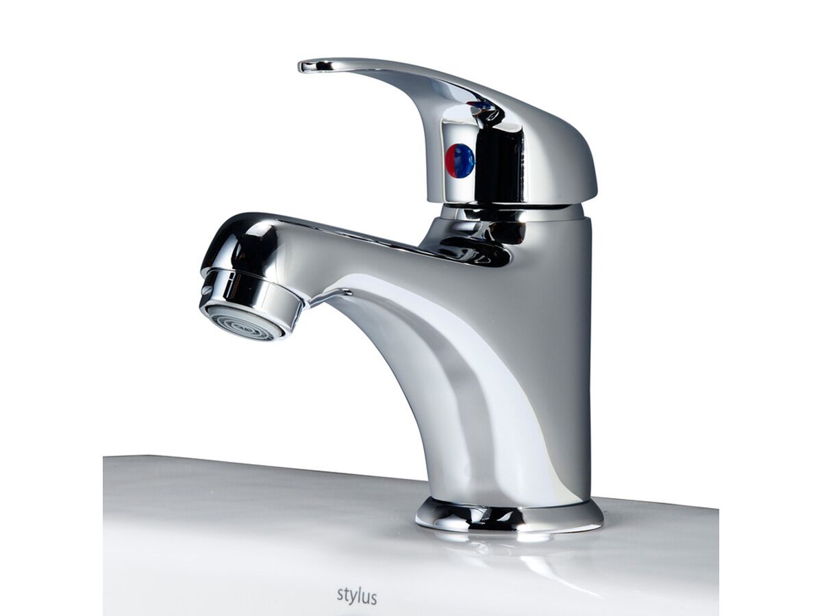 Stylus Verdi Basin Mixer Tap Chrome (5 Star) from Reece
