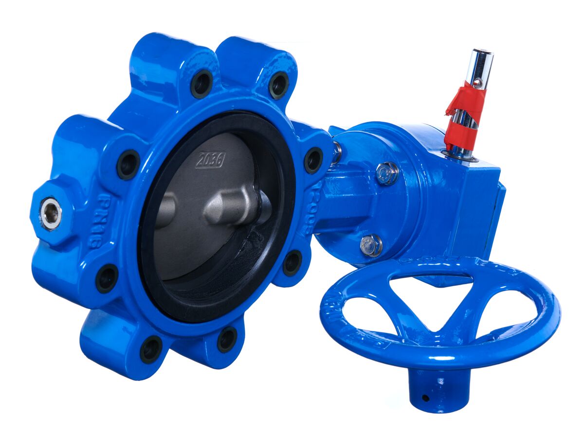 Zurn Lugged Gear Operated Butterfly Valve 150mm Table E from Reece