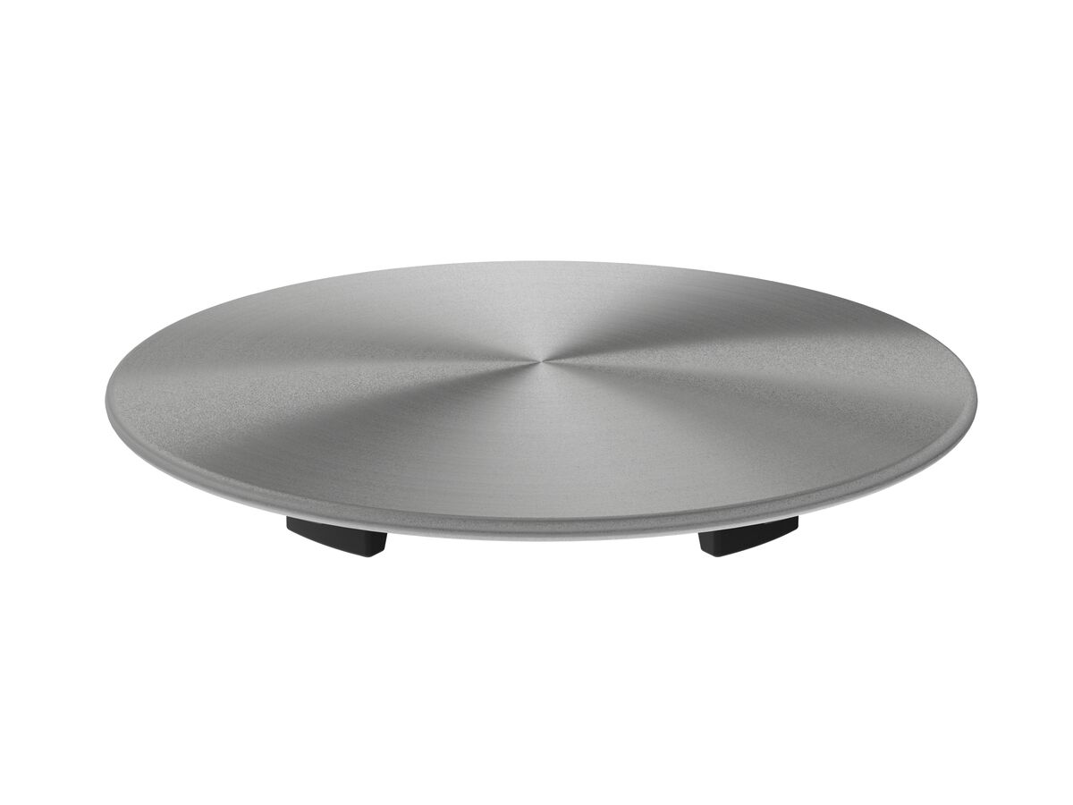 Memo Waste Cover Nanoplated Gunmetal from Reece