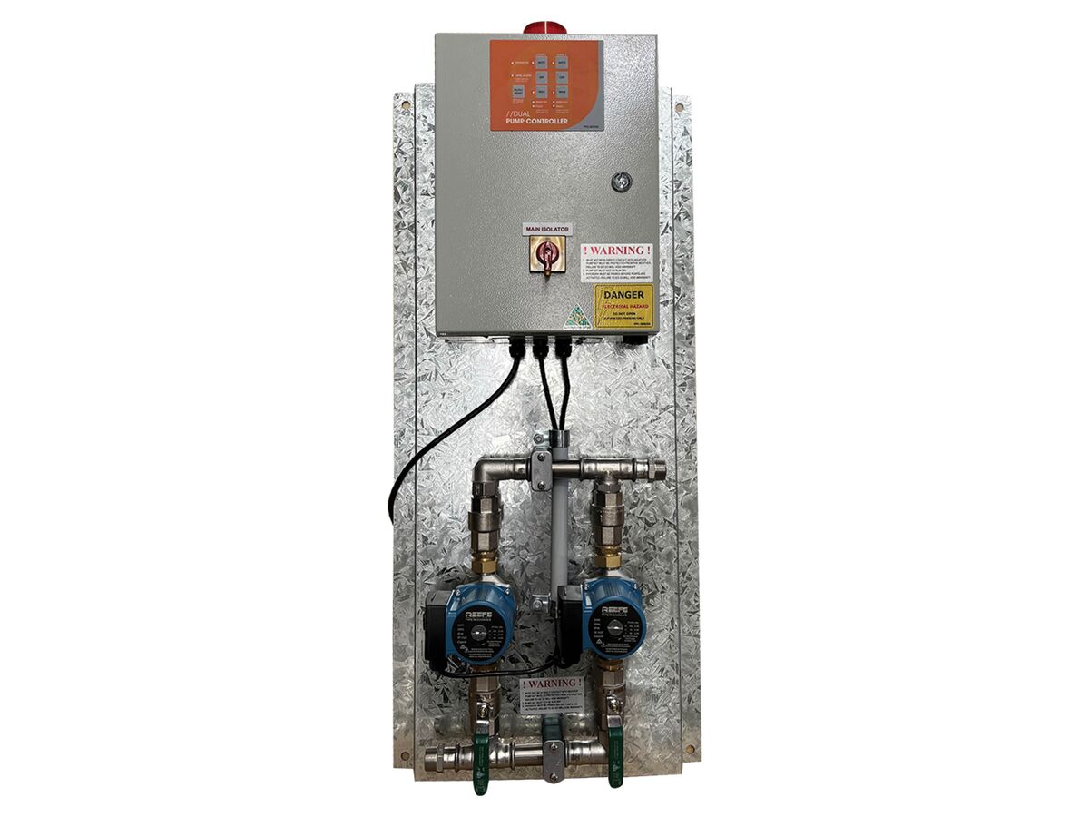 Reefe 20-60 Dual Hot Water Circulator Pumpset Deluxe from Reece