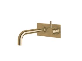 Sussex Scala 25mm Curved Wall Basin Mixer Tap System Right Hand Mixer ...