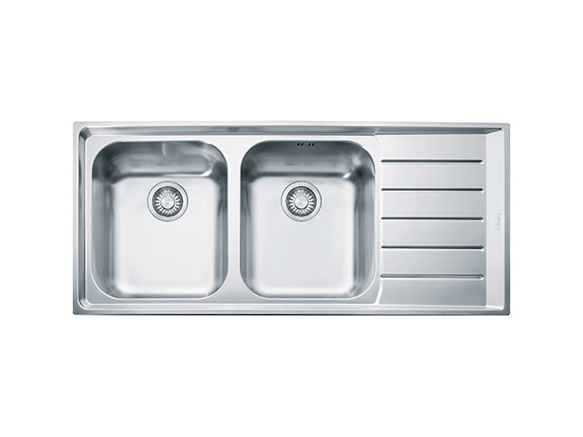 Franke Neptune Nex621Rhd Double Bowl Sink Stainless Steel from Reece