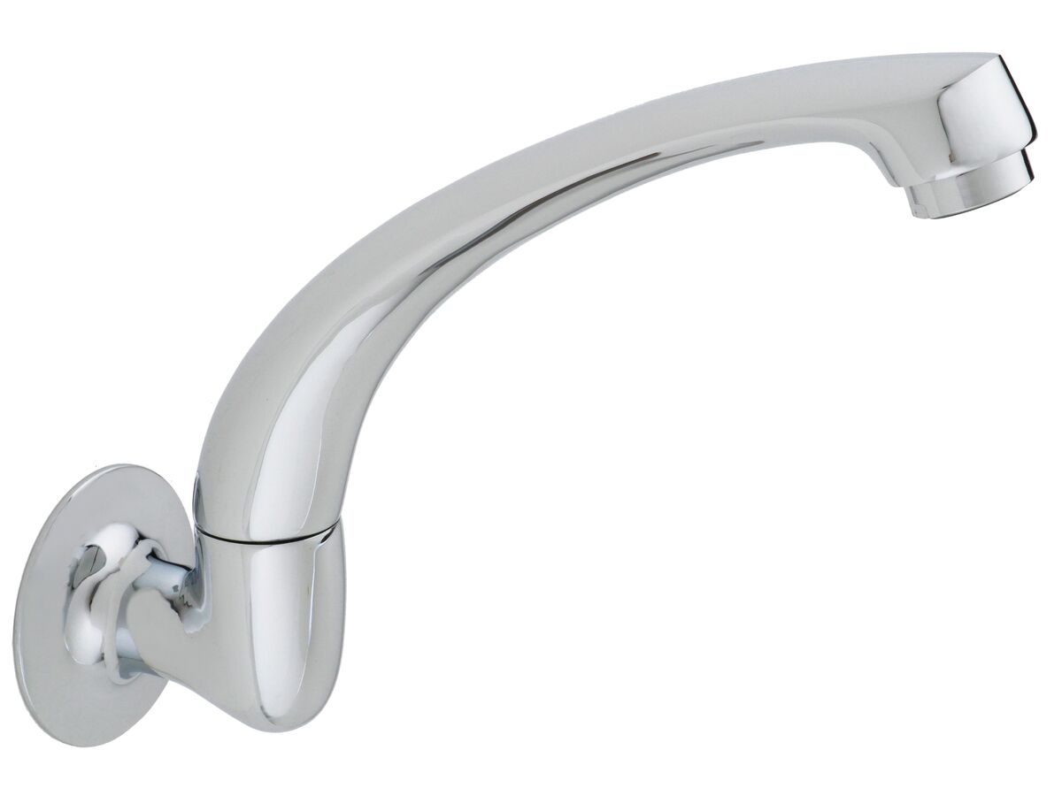 Cast Swivel Outlet Wall Serator 225mm Chrome (5 Star) from Reece