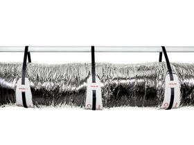 Flexible Duct Support with 2 Metre Tape Packed from Reece