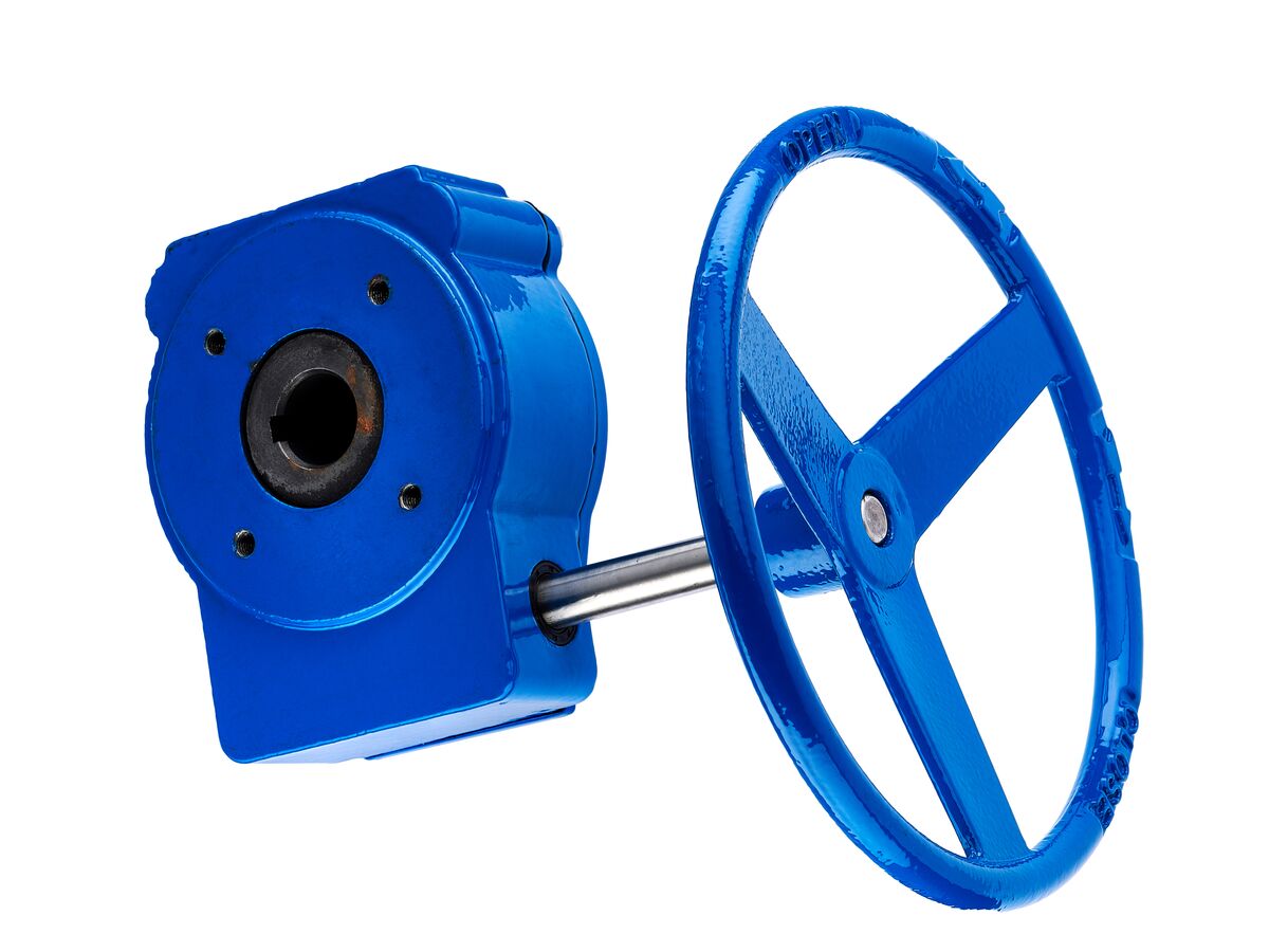 Dura Industrial Non - Potable / Non - Drinking Water Butterfly Valve Lugged Table E Geared DN ...