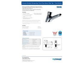 Enware Timed Self Closing Pillar Tap (14 Seconds) (6 Star) from Reece