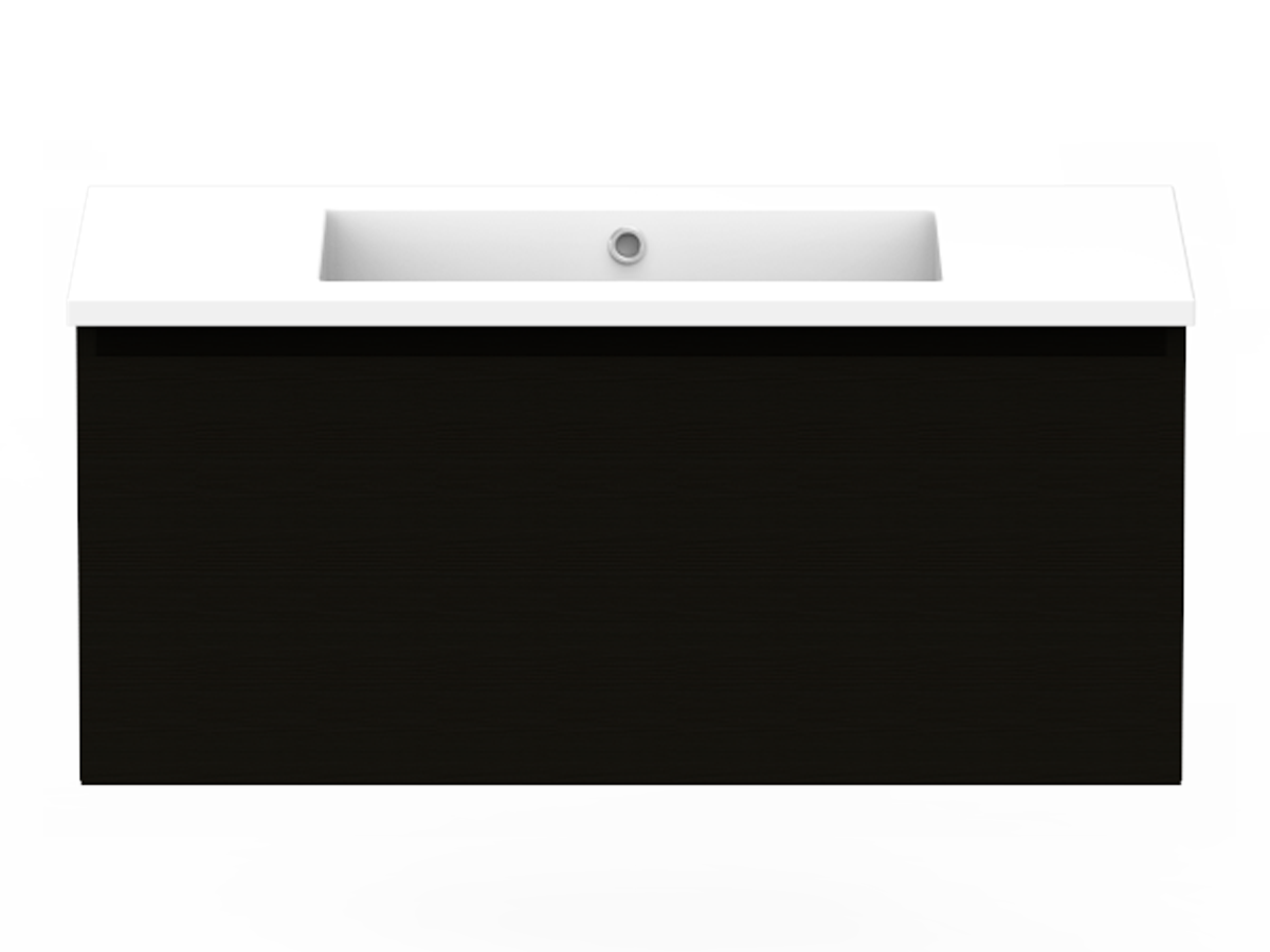 Posh Domaine Plus All Drawer 900mm Wall Hung Vanity Centre Basin Cast ...