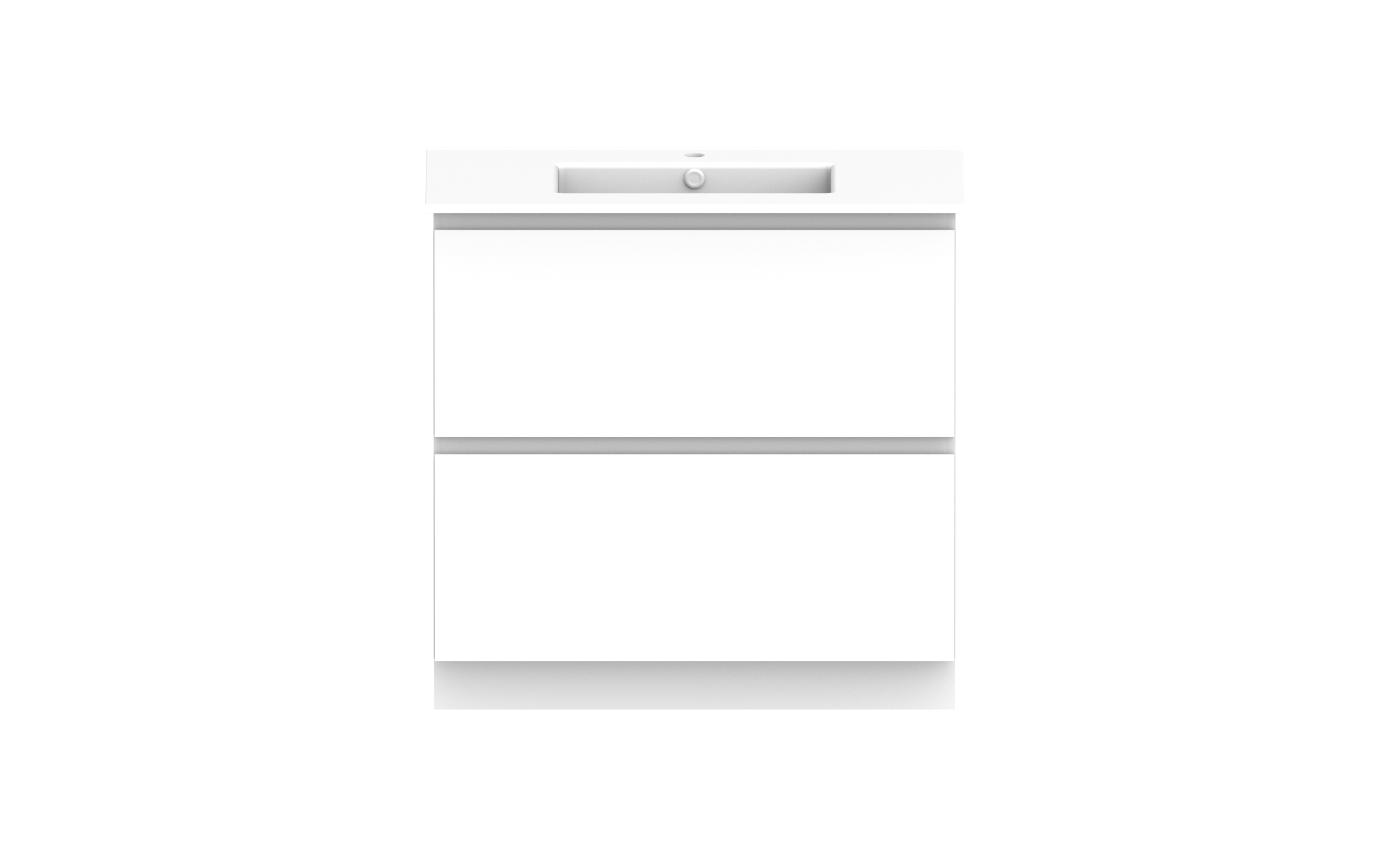 Posh Domaine Plus All Drawer Twin 900mm Floor Mounted Vanity Centre ...