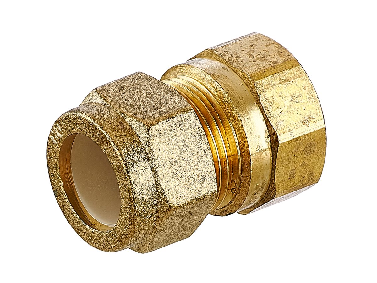Ardent Lead Free Brass Nylon Olive Union 20mm Female x 20C from Reece