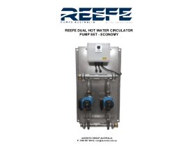 Reefe 32-80 Dual Hot Water Circulator Pumpset Economy from Reece