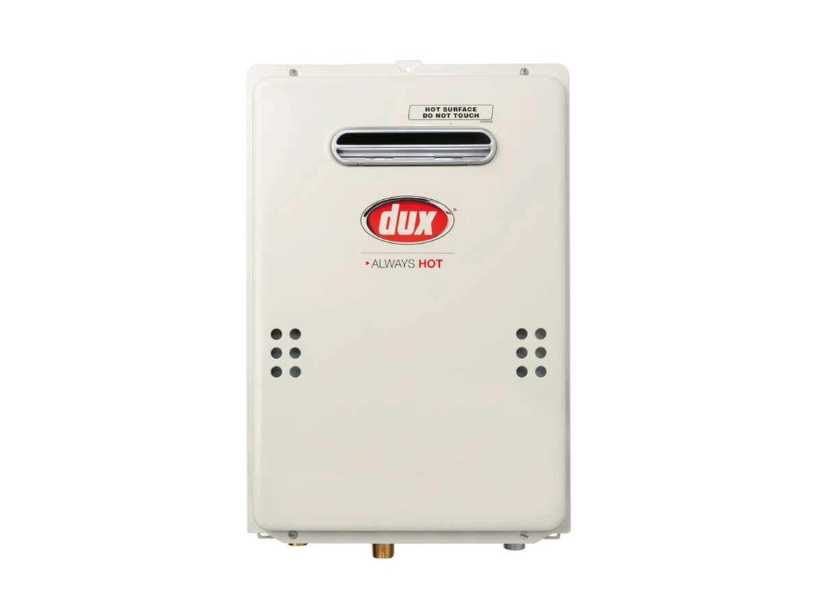 Dux 21L LPG 50 Degree Continuous Flow Hot Water System from Reece