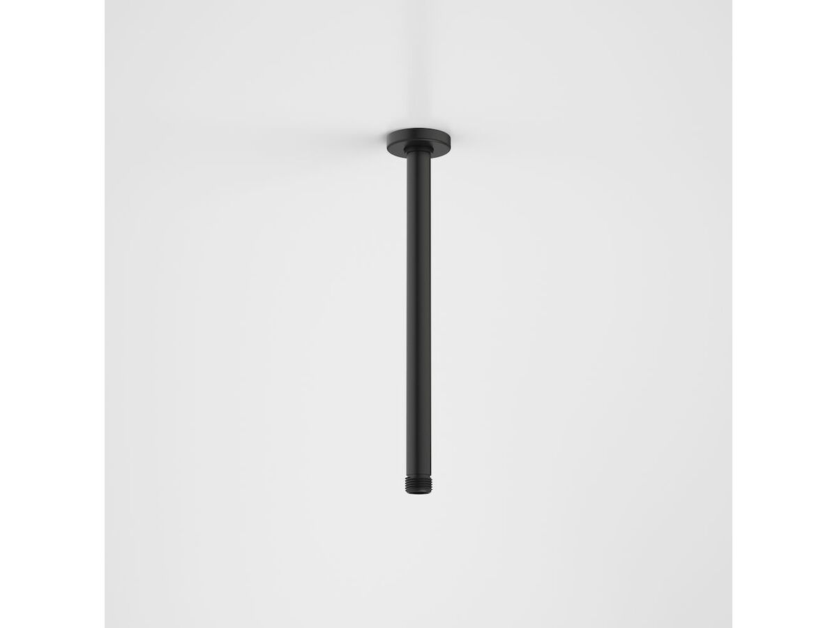 Caroma Urbane II Ceiling Arm 300mm Matte Black from Reece