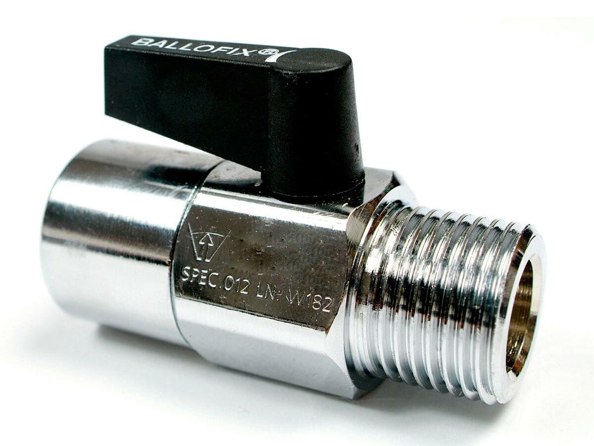 Ballofix Miniball Valve (Male x Female) 15mm from Reece