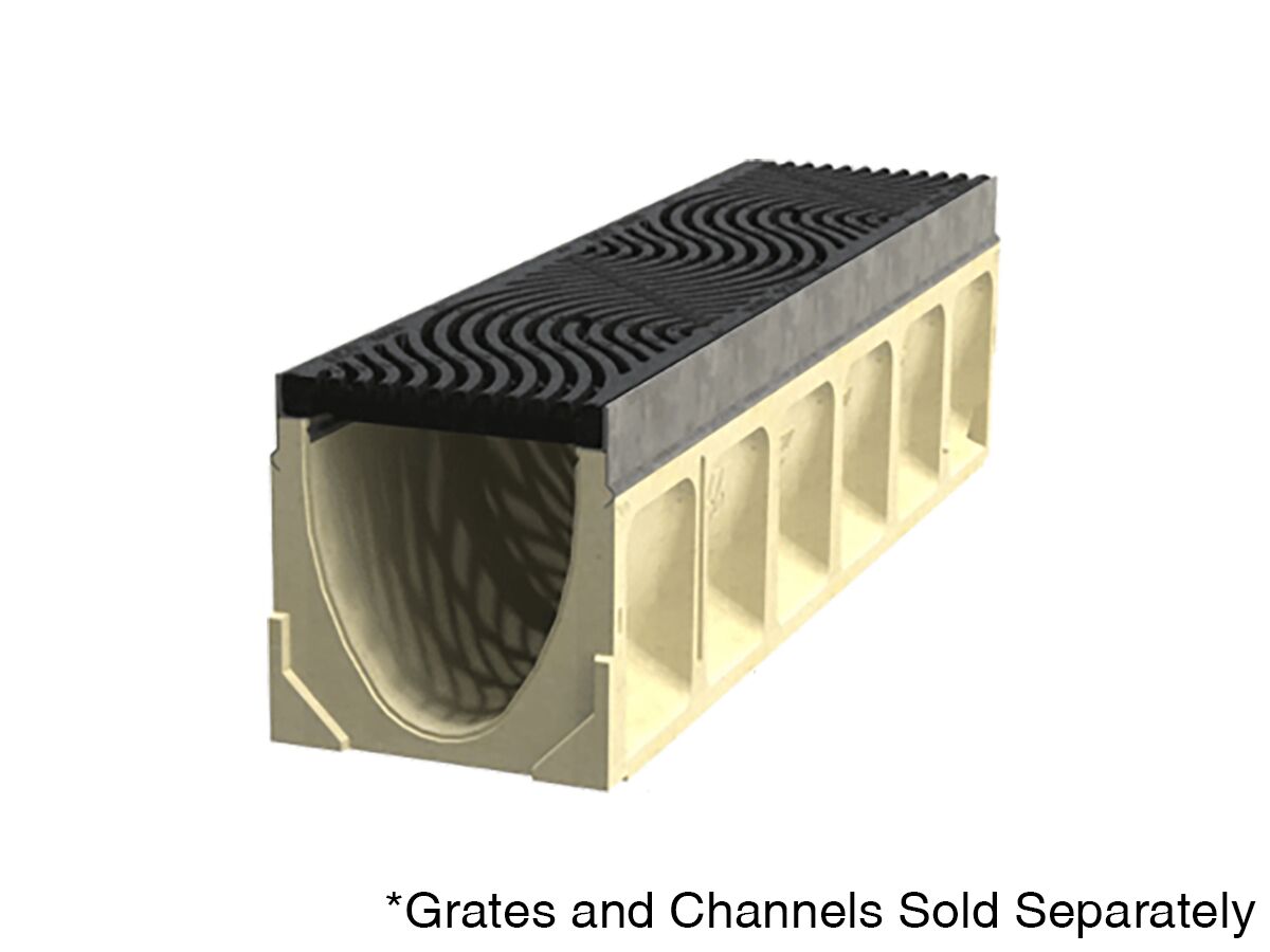 Aco KS2-00 Neutral Channel Stainless Steel 1mtr from Reece