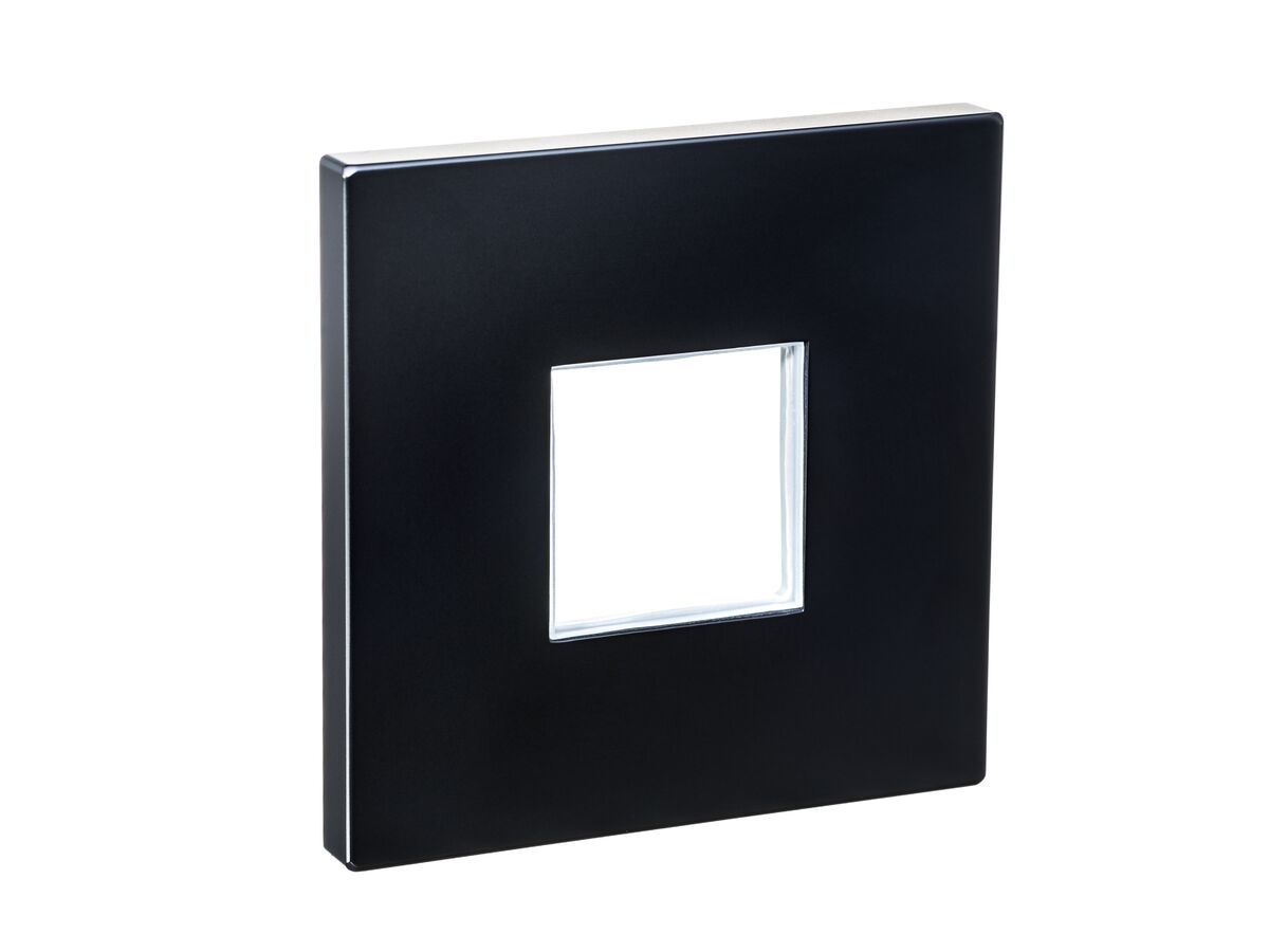 Mizu Bloc Shower Mixer Tap Cover Plate Black Complete from Reece