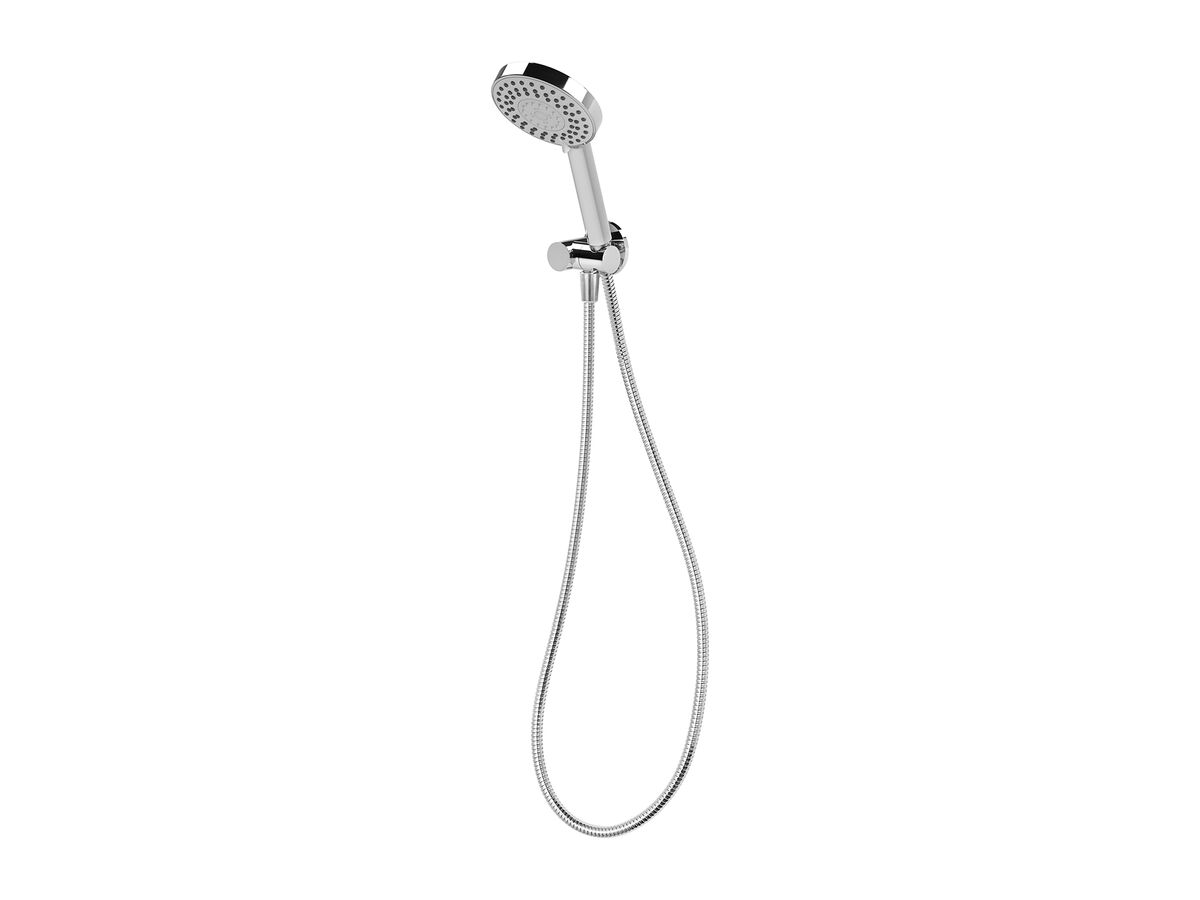 Phoenix Vivid Hand Shower with Water Inlet Wall Bracket Chrome (3 Star ...