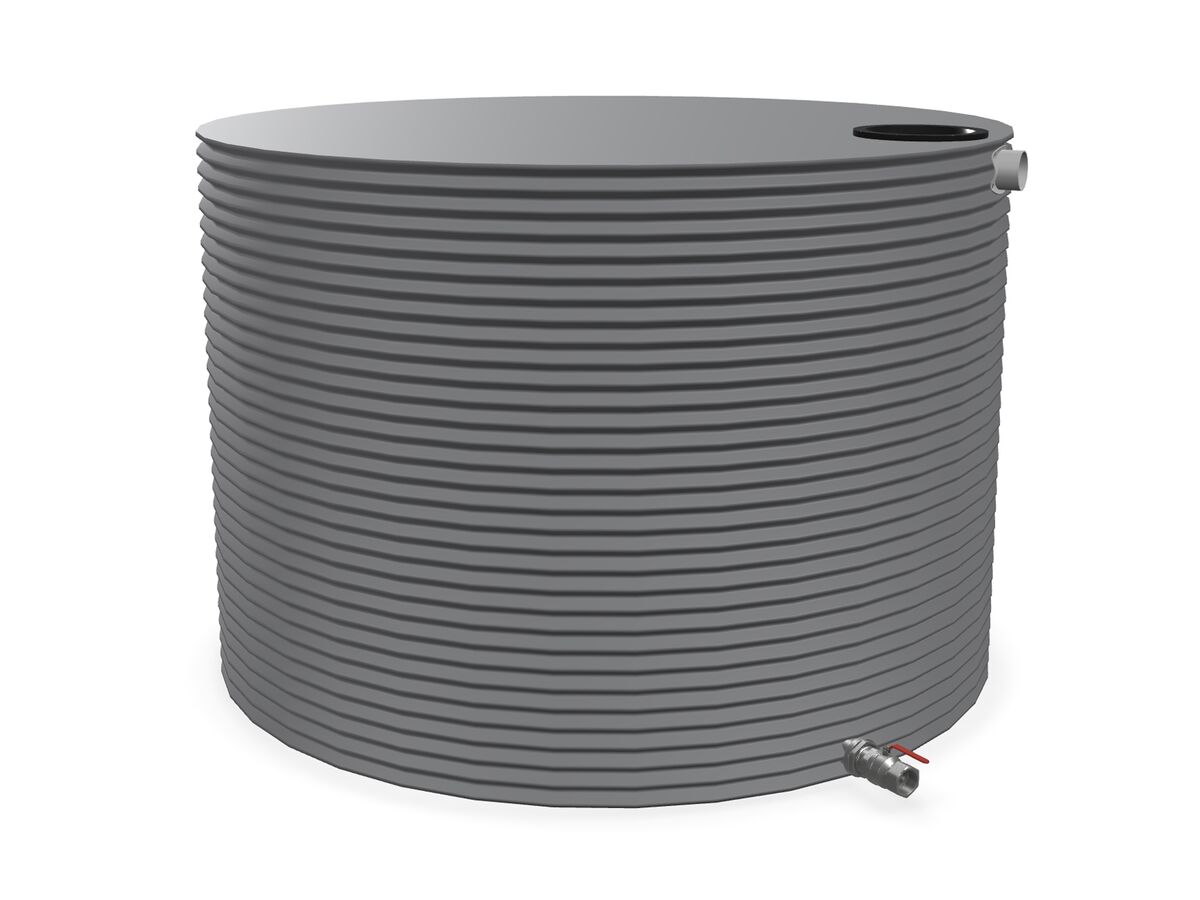 Steel Tank Classic Round 2700D x 1860H 10000L from Reece