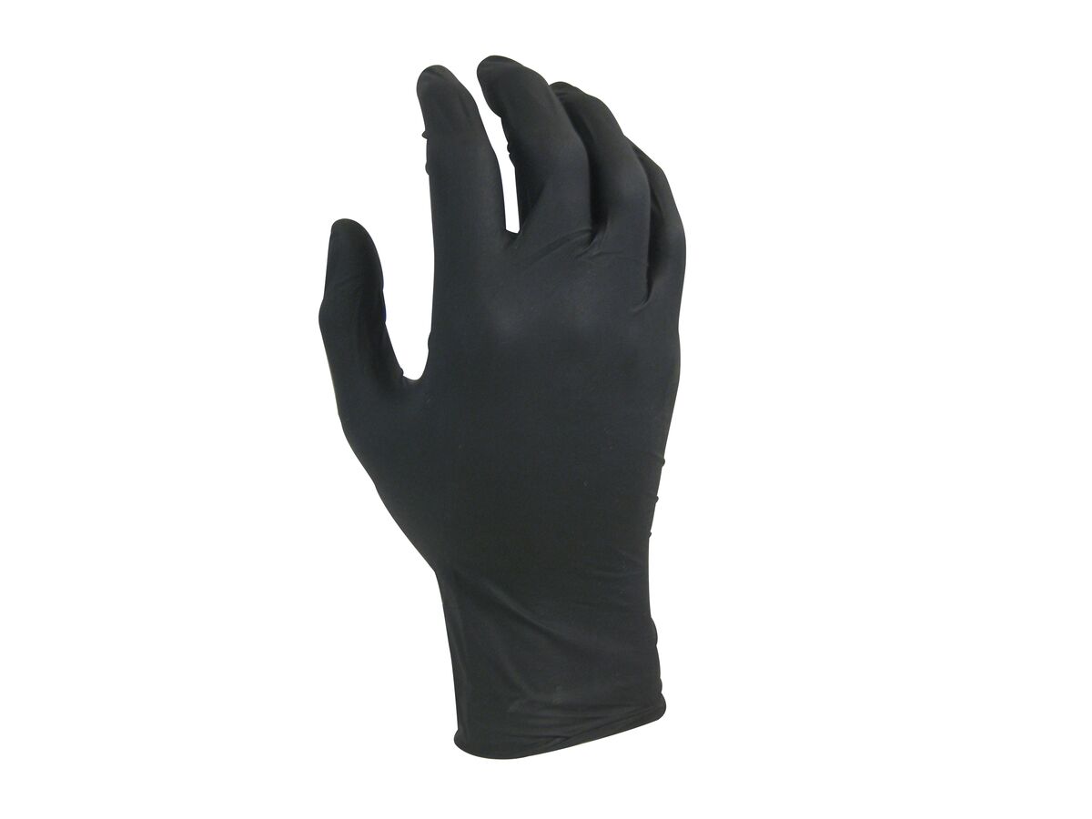 Black Shield Nitrile Glove (100) - L from Reece