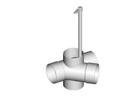 DWV Effluent Diverter Assembly 100mm from Reece