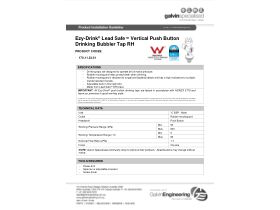 Ezy-Drink CP Lead Safe Vertical Push Button Drinking Bubbler Tap MI RH ...