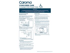 Caroma Concorde Care Bottom Inlet S Trap Pan White (4 Star) from Reece