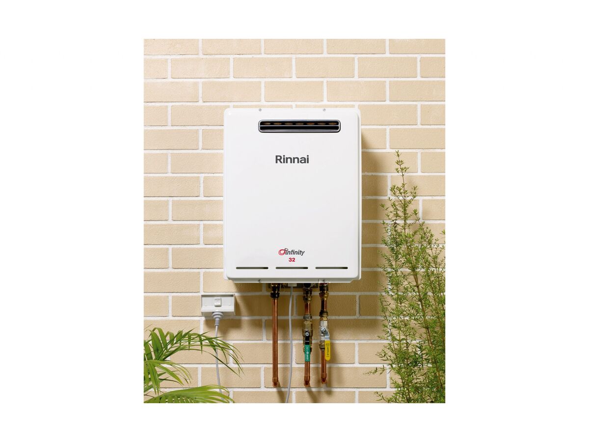Rinnai Infinity 32L Natural Gas 50 Degree Continuous Flow Hot Water System from Reece