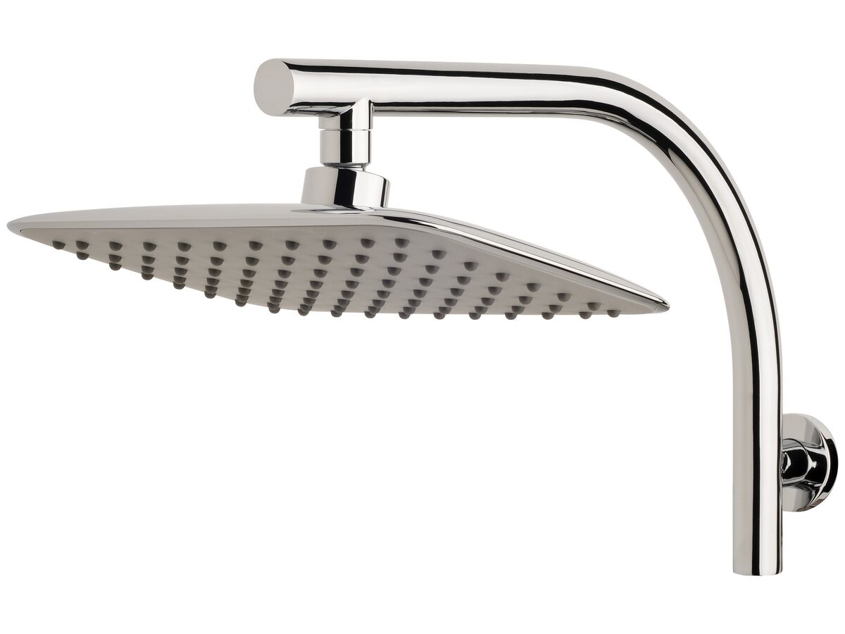 Phoenix Rush Shower Arm & Rose Chrome (3 Star) from Reece