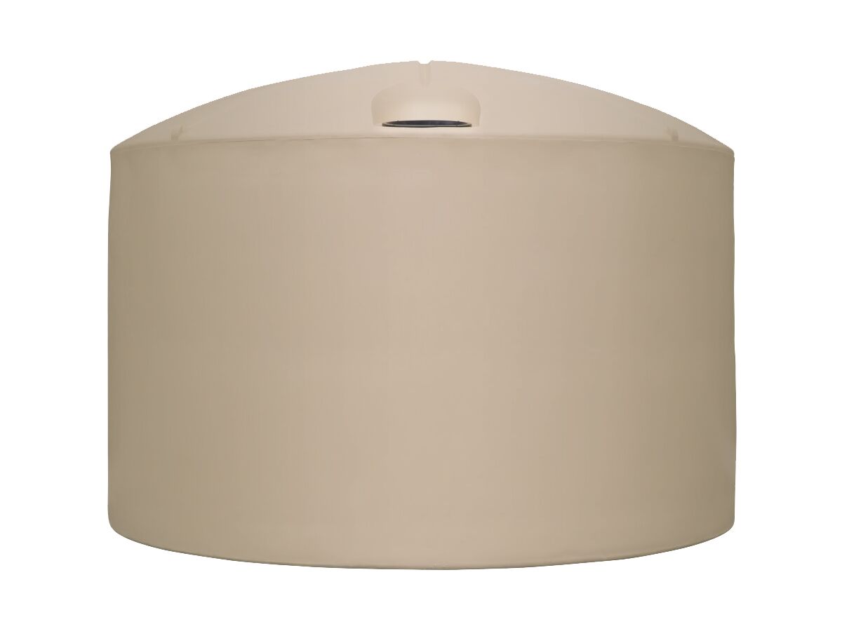 Nylex NT22700 22700L Round Smooth Wall Poly Rainwater Tank from Reece