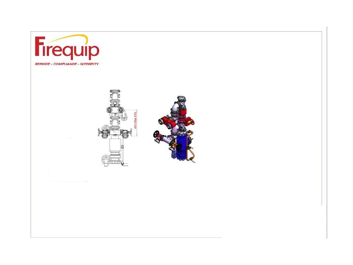 Hydrant Booster Double Detector Check Valve Assembly 100Nb T/E I ...