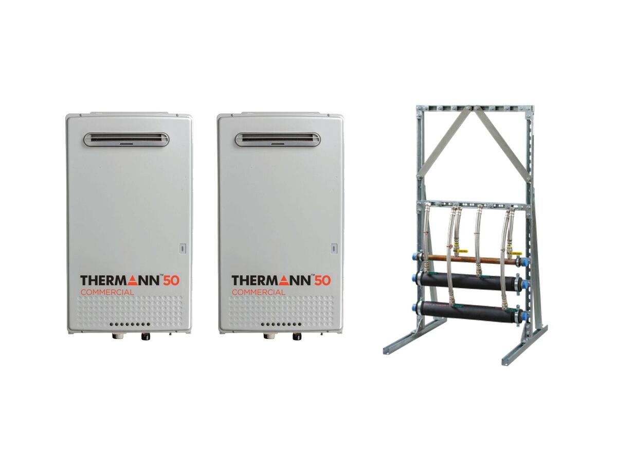 Thermann Commercial External 2 x 50L Floor LPG from Reece
