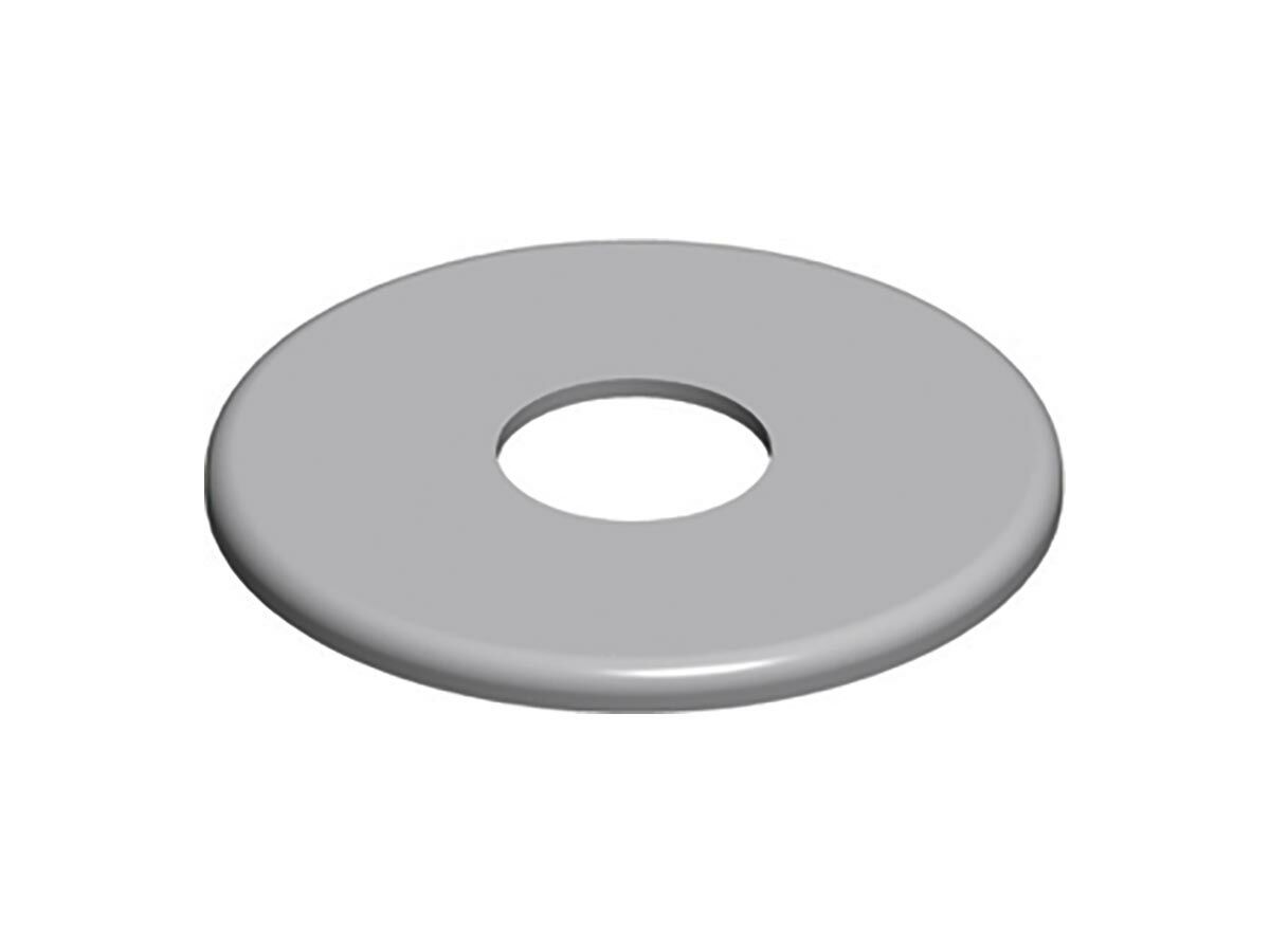 Plastec Cover Plate PVC 16mm White from Reece
