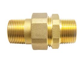 Brass Barrel Union (Male & Male) 20mm from Reece