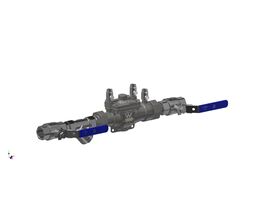 Valvcheq Backflow Reduced Pressure Zone with Ball Valve 20mm from Reece