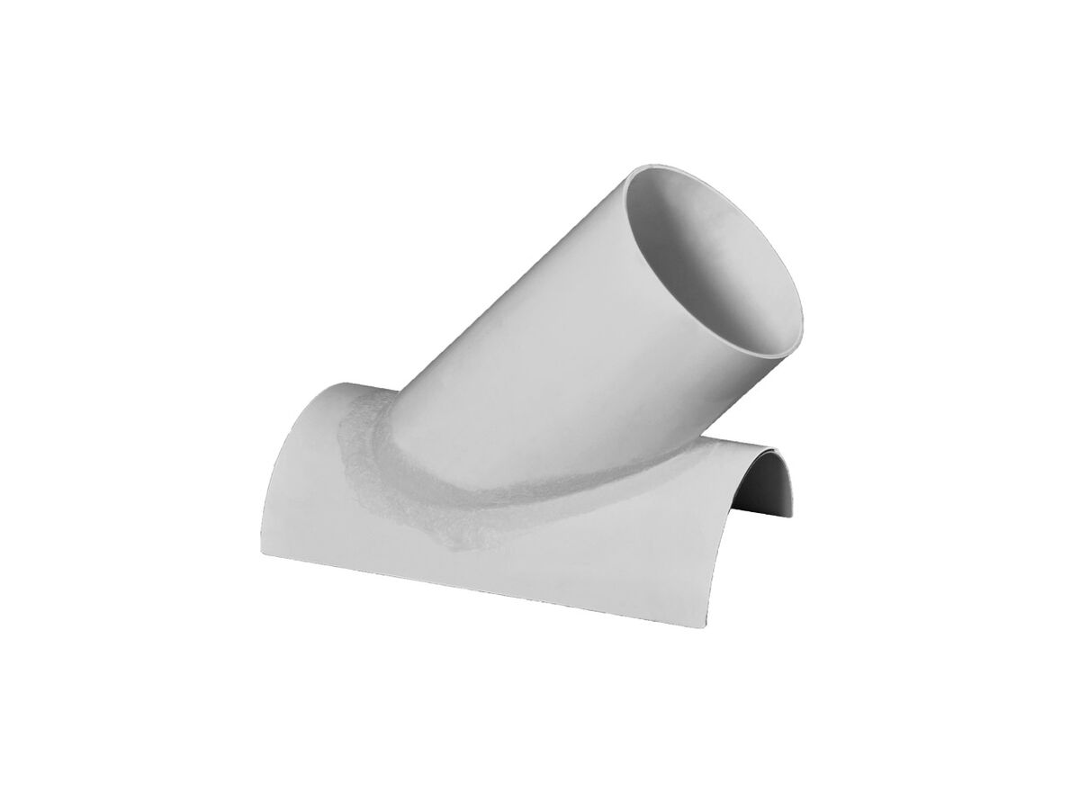 PVC Stormwater Boss Connector 225mm x 150mm x 45 Degree Moulded from Reece