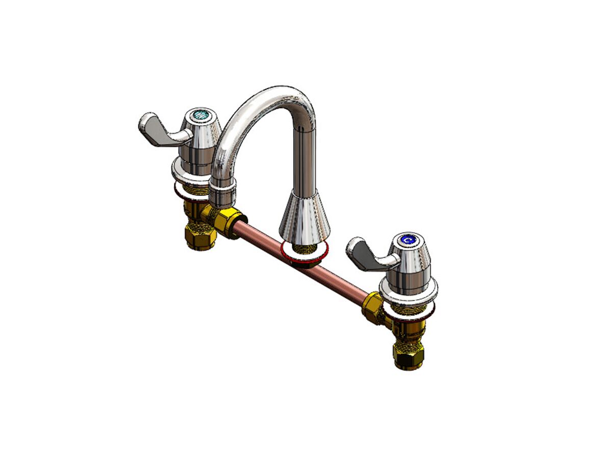 Expo Lever Basin Set with SP001 Outlet (3 Star) from Reece