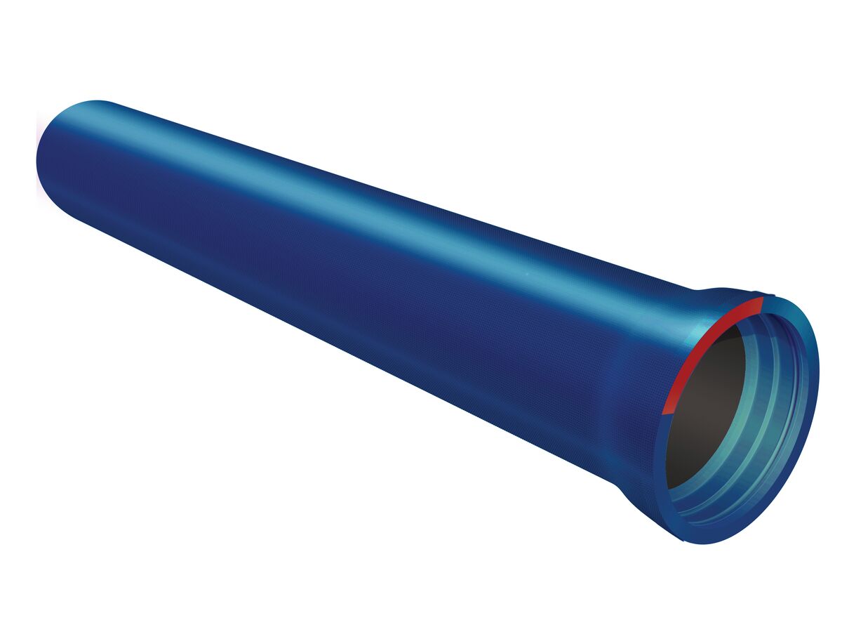 Dimax Xcel Ductile Iron Pipe Cement Lined & Seal Coated Z+ PN35 375mm x ...