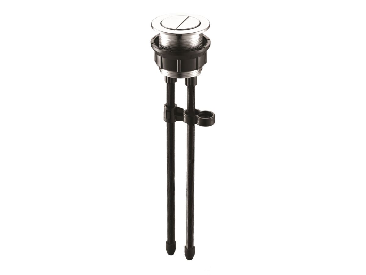 Kado Lux Flush Button Chrome from Reece