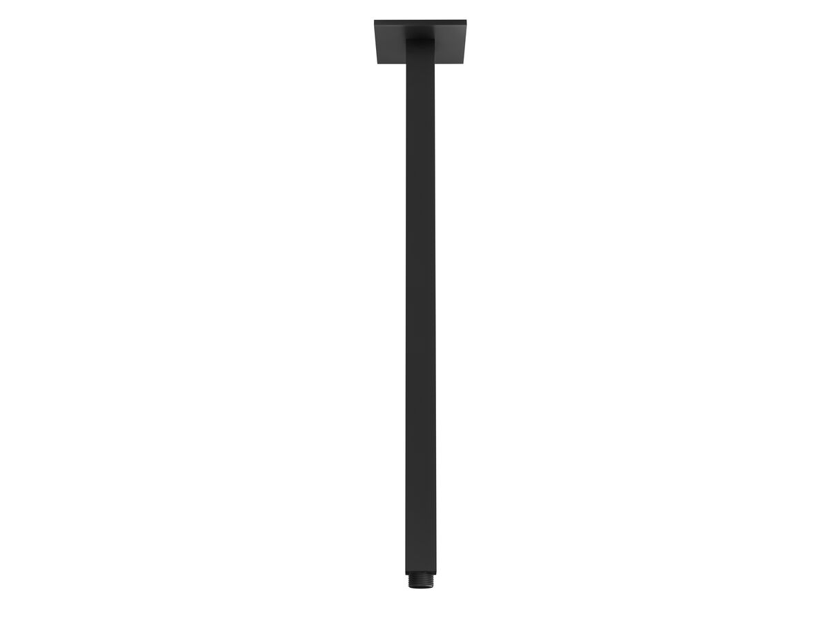 Phoenix Lexi Ceiling Arm 450mm Matte Black from Reece