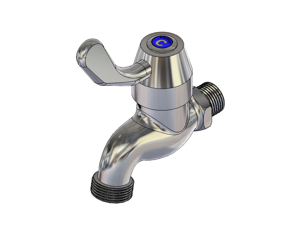 Expo Lever Hose Bib Male 15mm from Reece