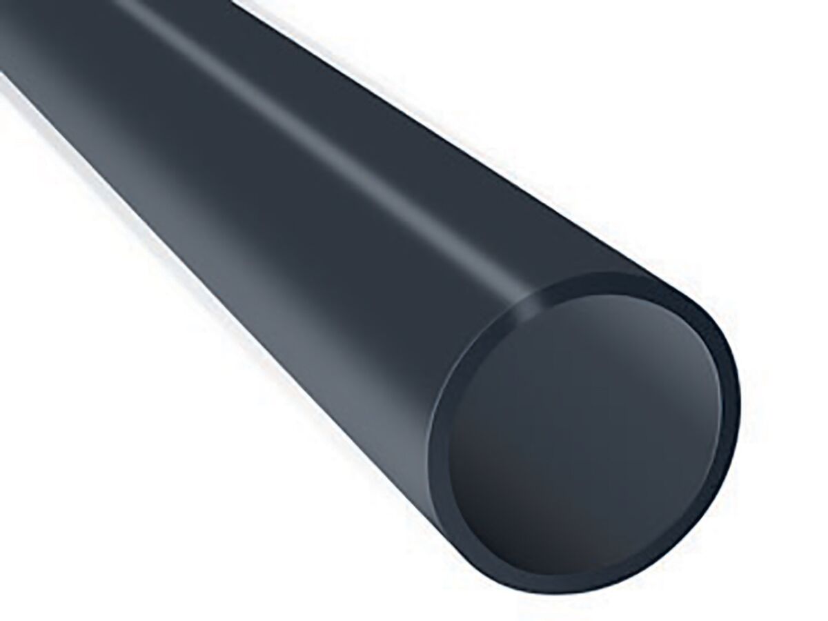 PE Pipe Black PN16 PE100 200mm x 12mtr from Reece