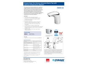 Enware Viva Mains Power Sensor Tap Chrome (6 Star) from Reece