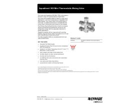 Aquablend Undersink Mini Thermostatic Mixing Valve Chrome LF ATM500L ...