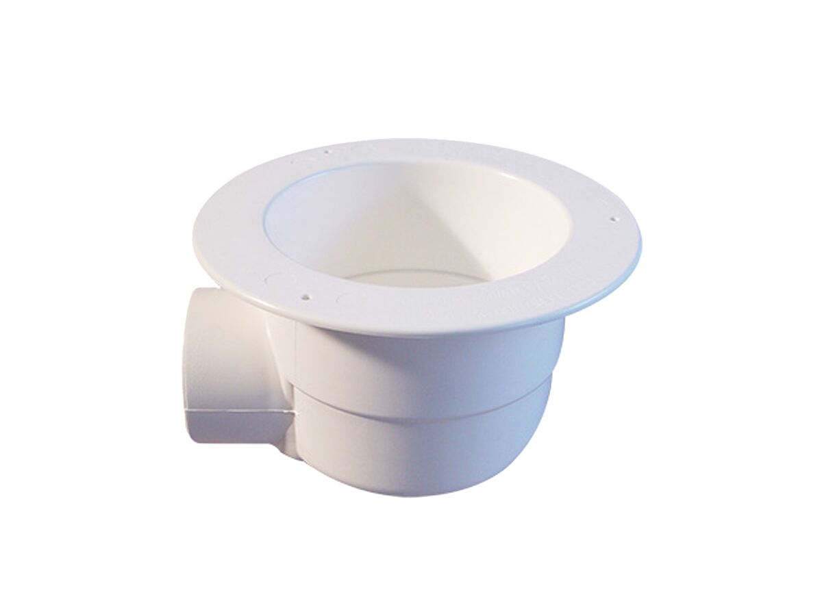 Leak Control Puddle Bend with Flange 100mm x 50mm from Reece