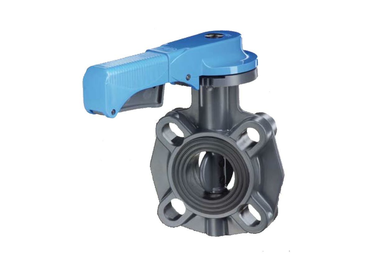 PVC Butterfly Valve Wafer 100mm from Reece