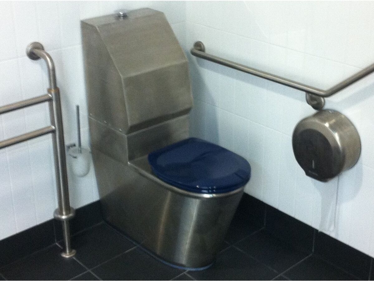 Stoddart Toilet Suite Disabled Coupled with Cistern & Backrest ...