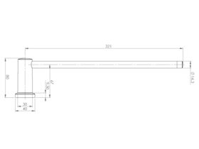 Phoenix Gen Y Spare Toilet Roll Holder Chrome from Reece