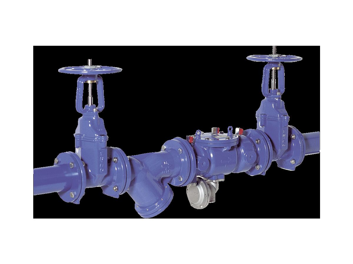Valvcheq Backflow Reduced Pressure Zone with Resilent Seated Gate Valve ...